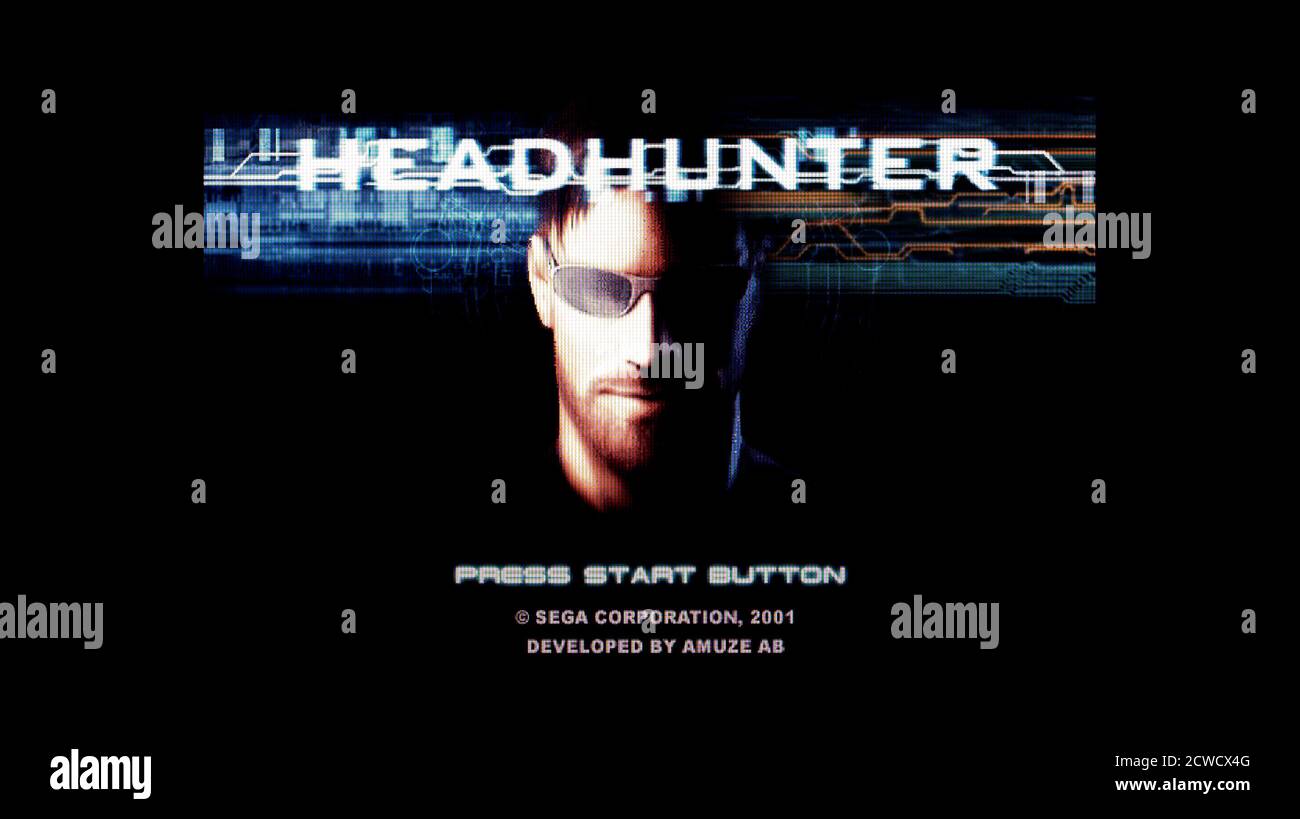 Headhunter - Sony Playstation 2 PS2 - Editorial use only Stock Photo ...