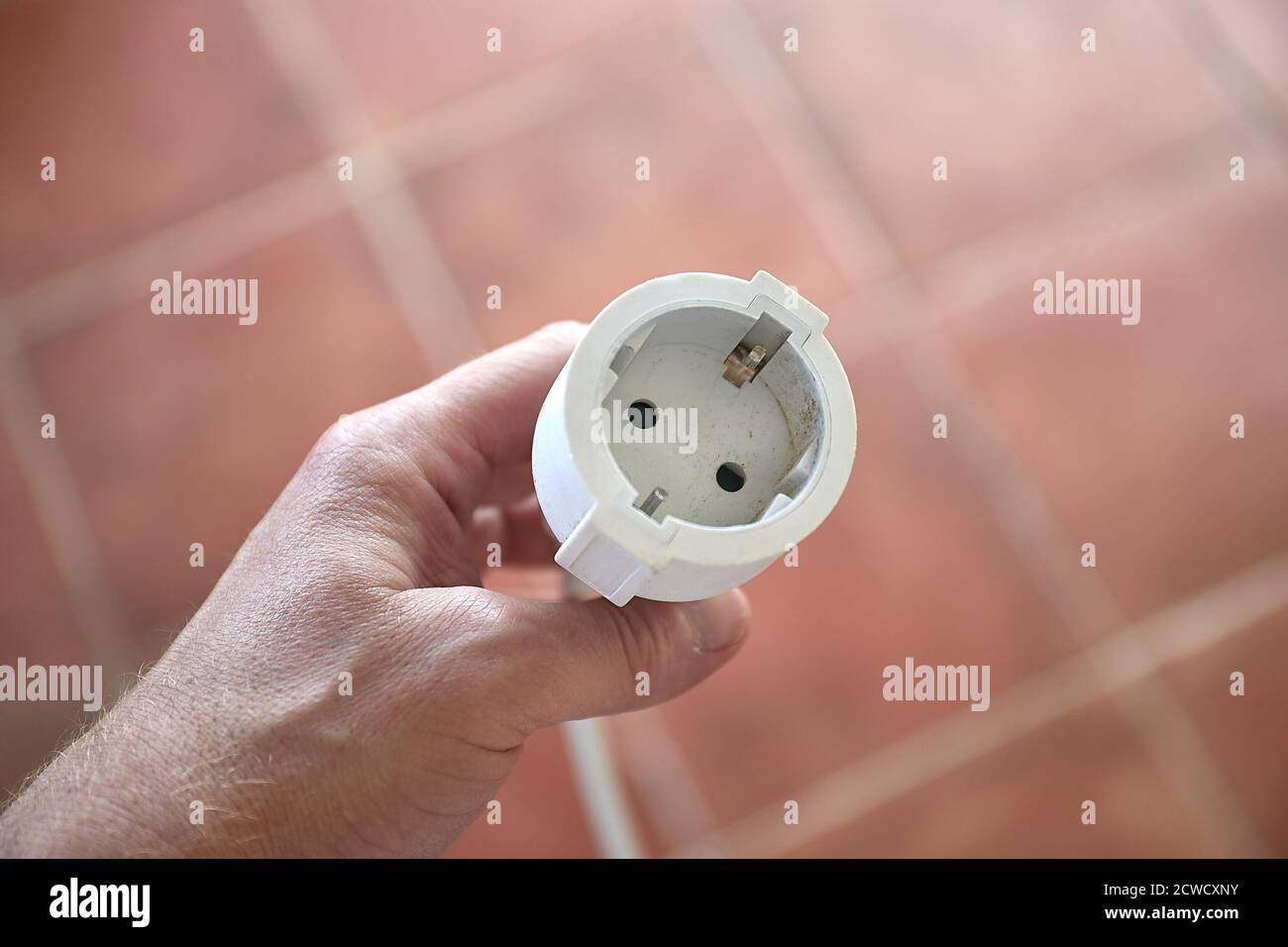 Electric Extension Cable Cord Stock Photo - Alamy