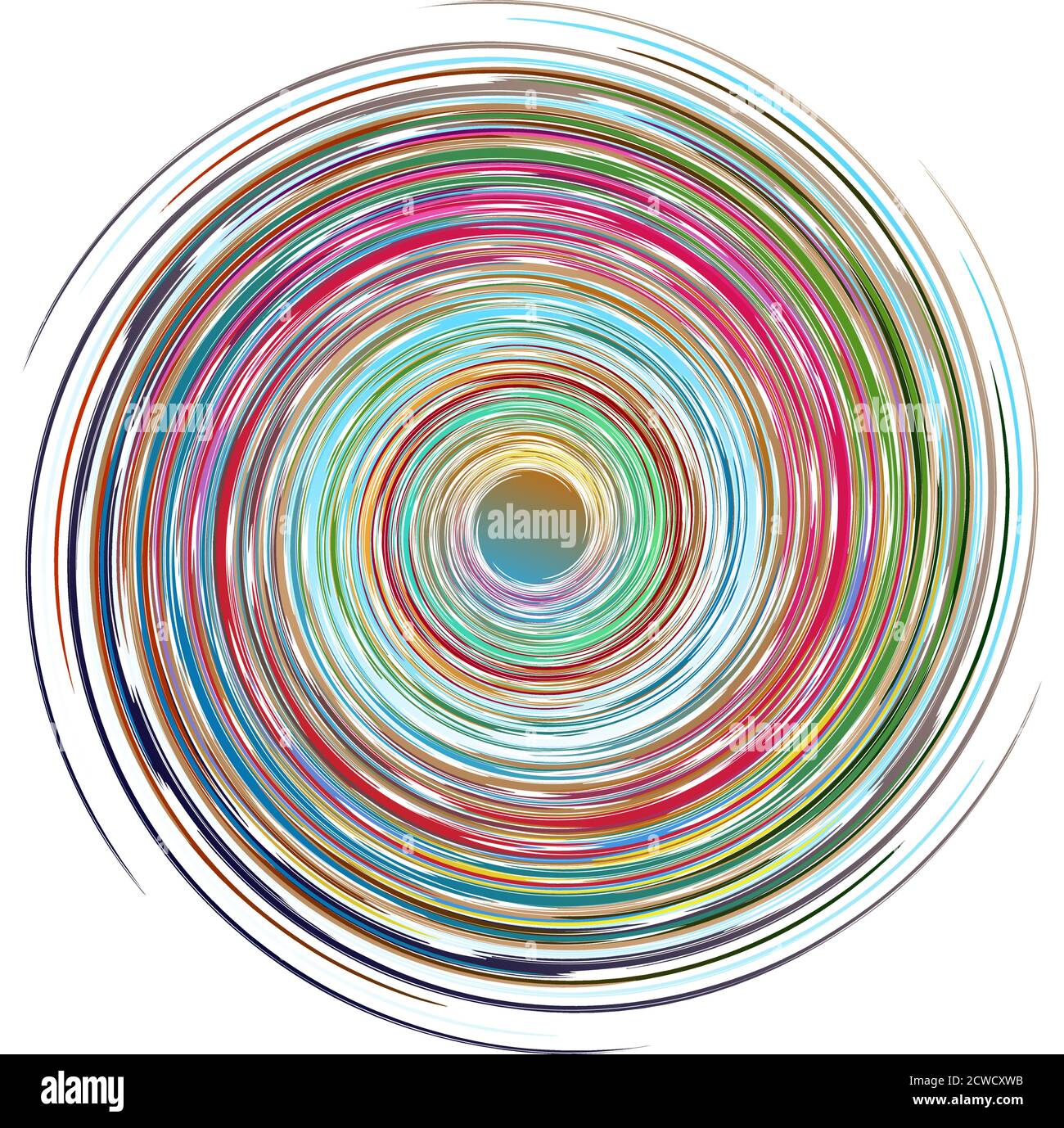 Colorful motifs, abstract shapes vector. Circular pattern elements ...