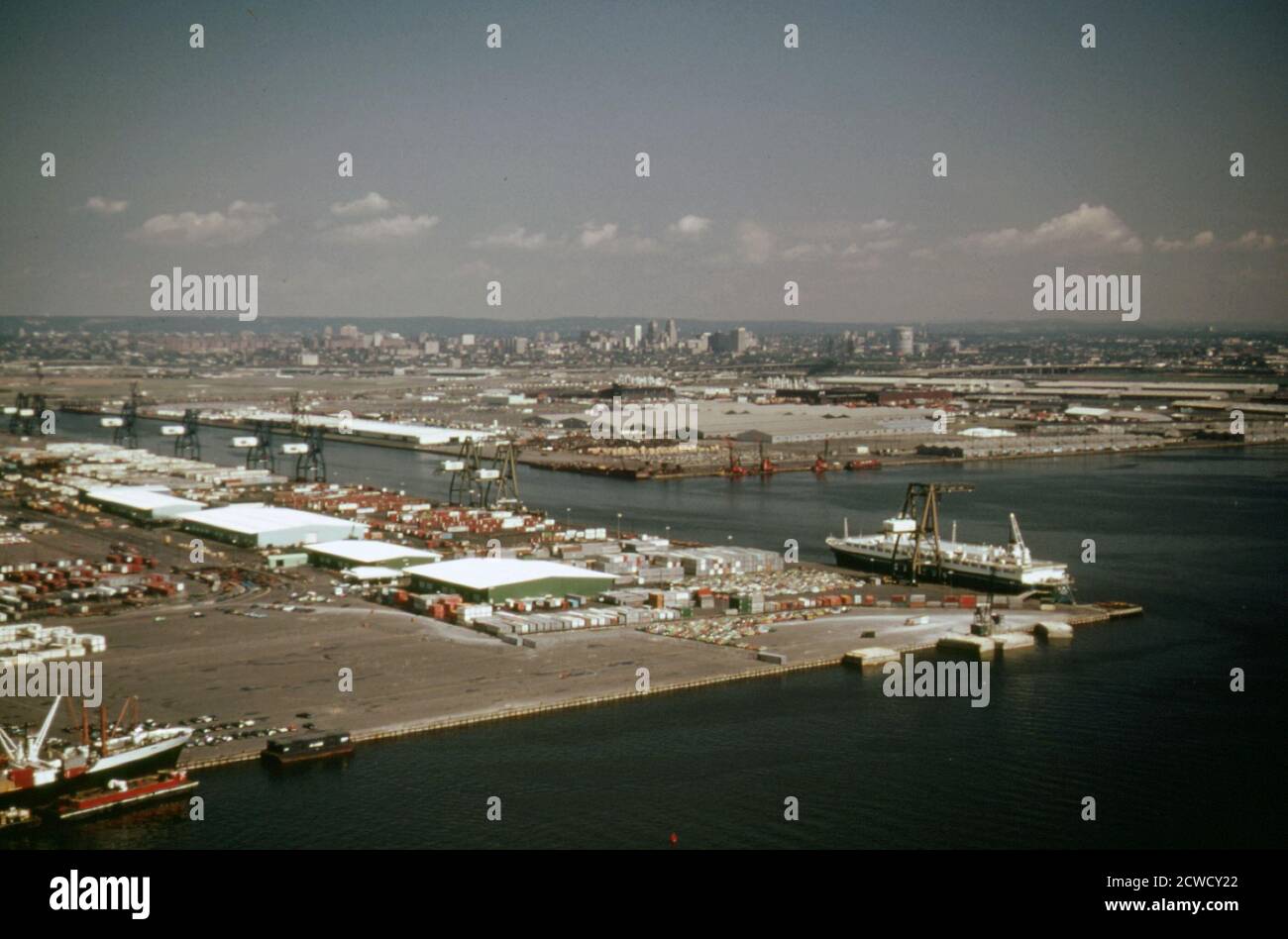 Port of Newark New Jersey ca. May 1974 Stock Photo - Alamy