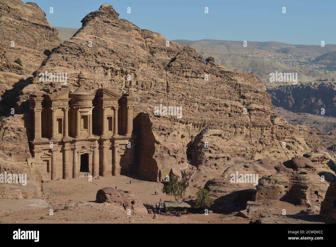Ad Deir (The Monastery) in Petra,Jordan Stock Photo - Alamy