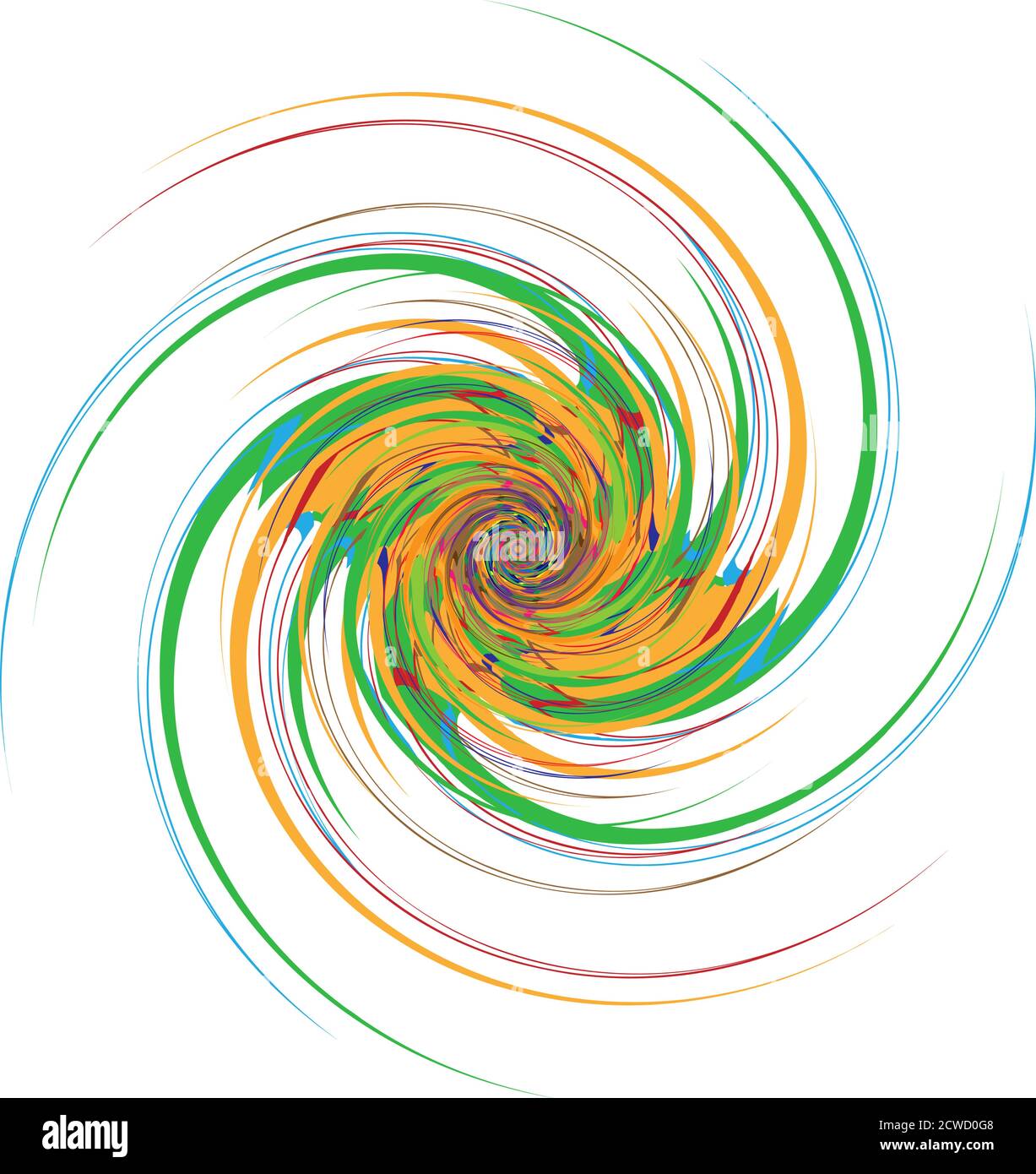 Colorful motifs, abstract shapes vector. Circular pattern elements ...