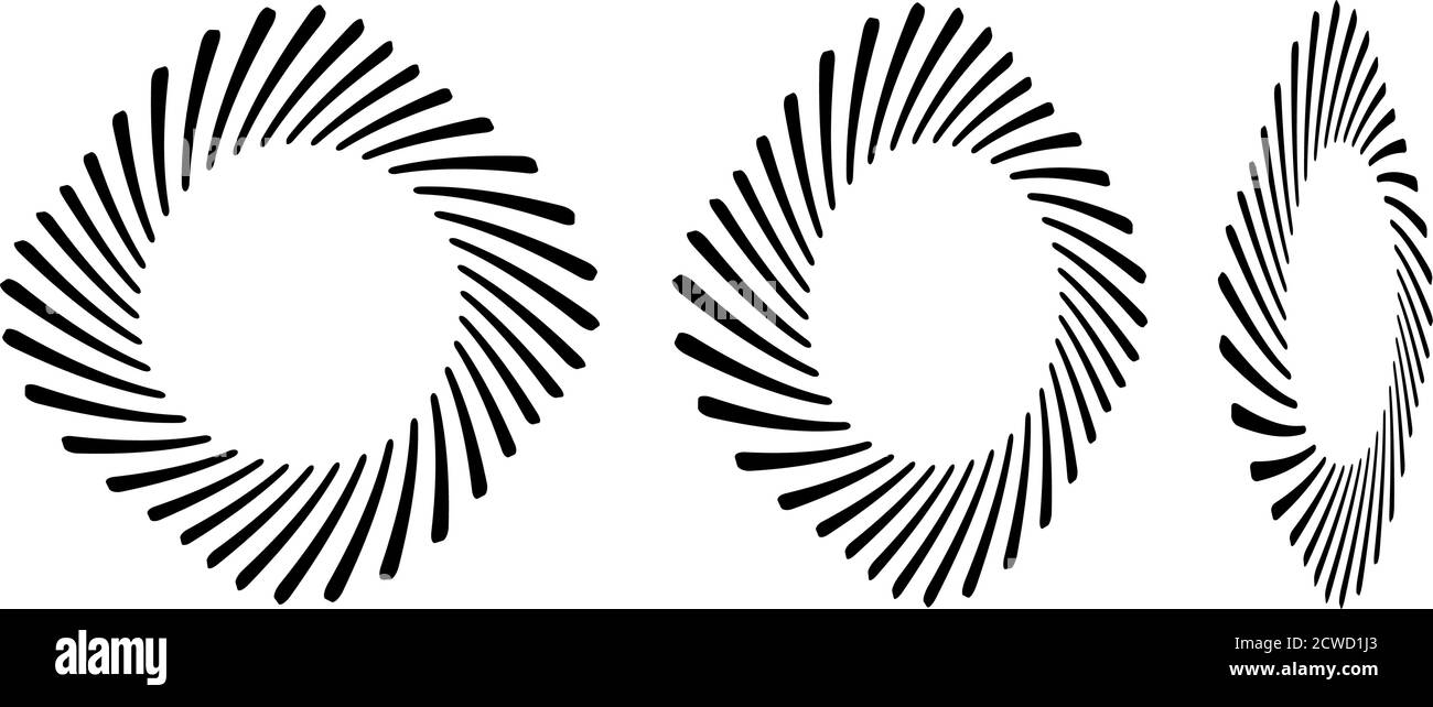 Spirals, swirls, twirls in perspective. Spiral vector illustration ...