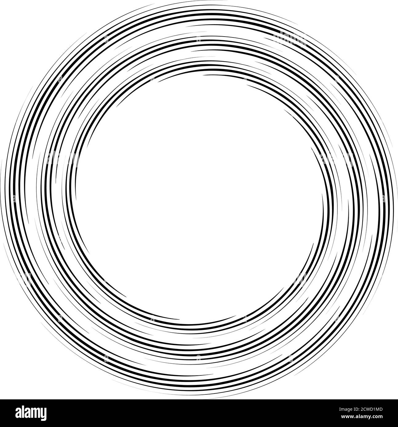 Spiral, twist radial swirl, twirl circular vector illustration. Revolve ...