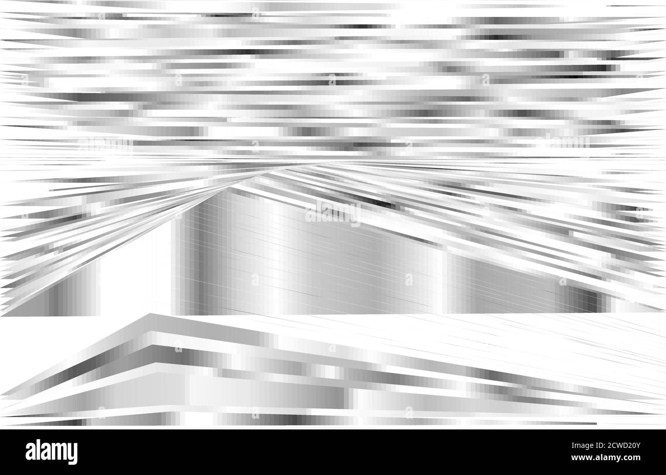 Random chaotic and egdy, harsh geometric shapes illustration. Vector ...