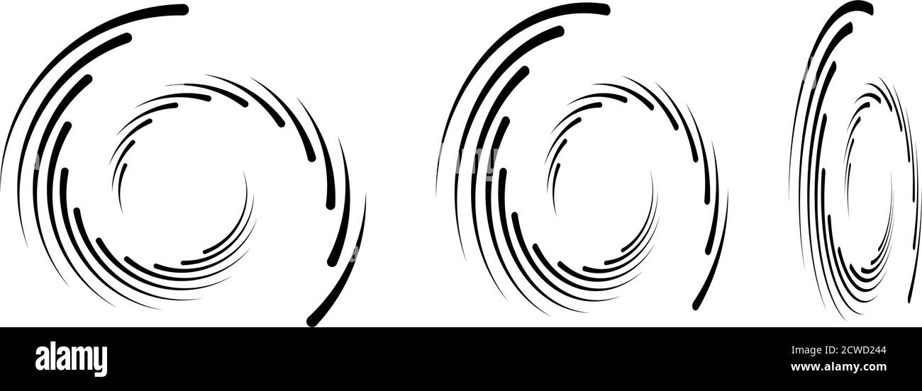 Spirals, swirls, twirls in perspective. Spiral vector illustration ...