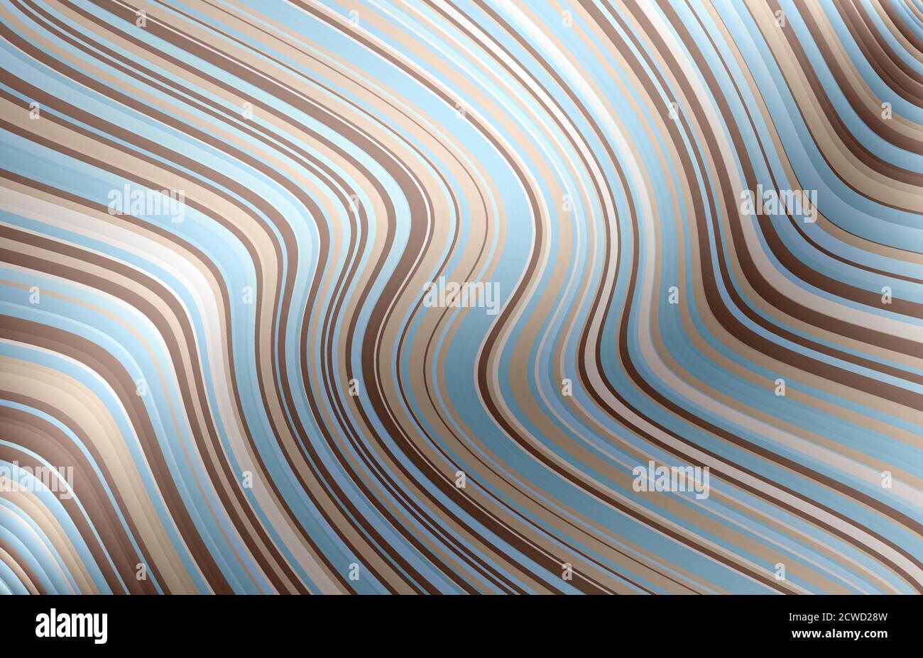 Waving, wavy lines, stripes rectangular background, pattern. Undulate ...