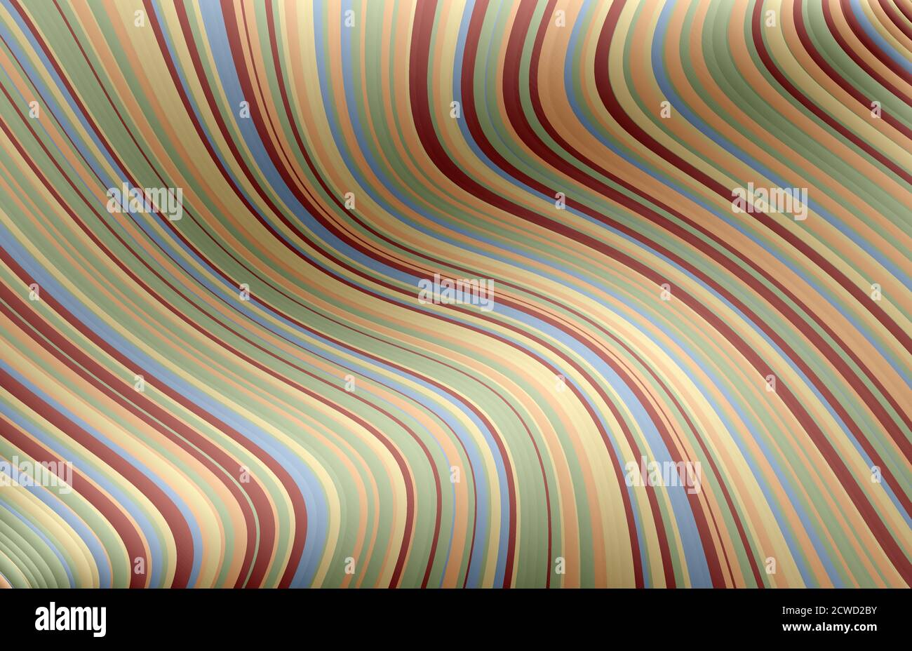 Waving, wavy lines, stripes rectangular background, pattern. Undulate ...