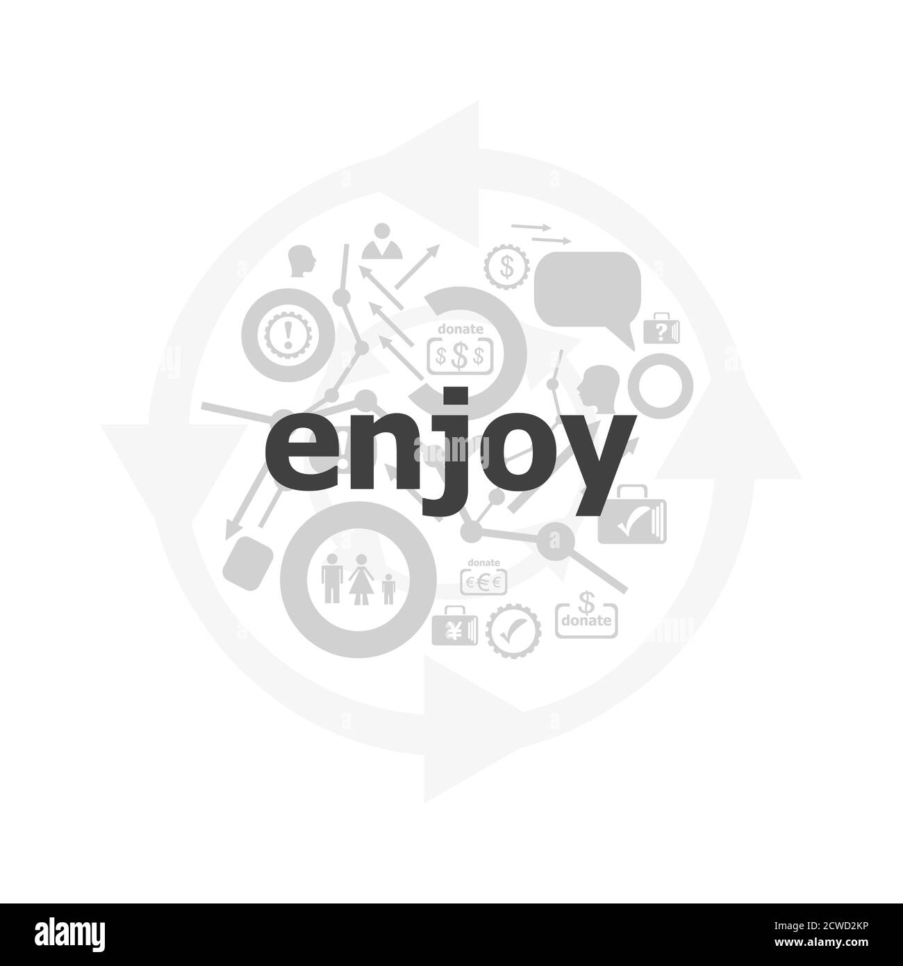 Display enjoy Black and White Stock Photos & Images - Alamy