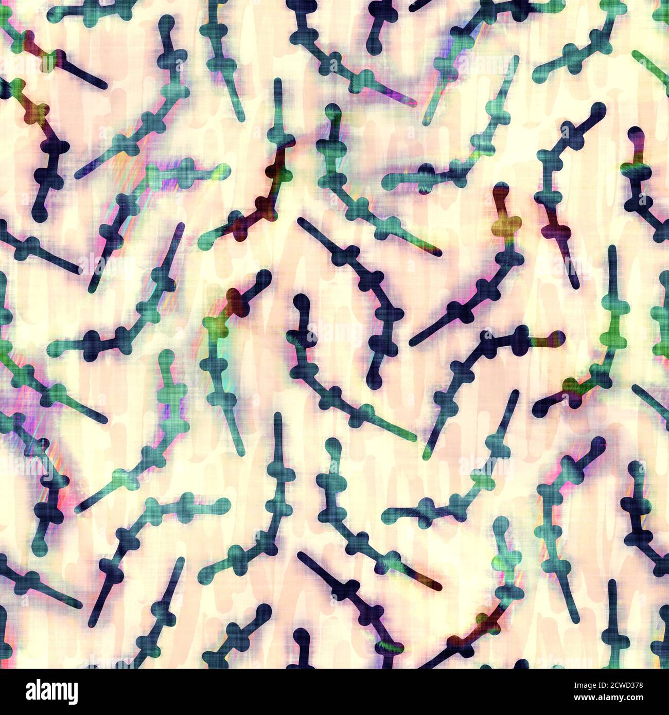 Blurry rainbow glitch artistic foliage texture background. Irregular ...