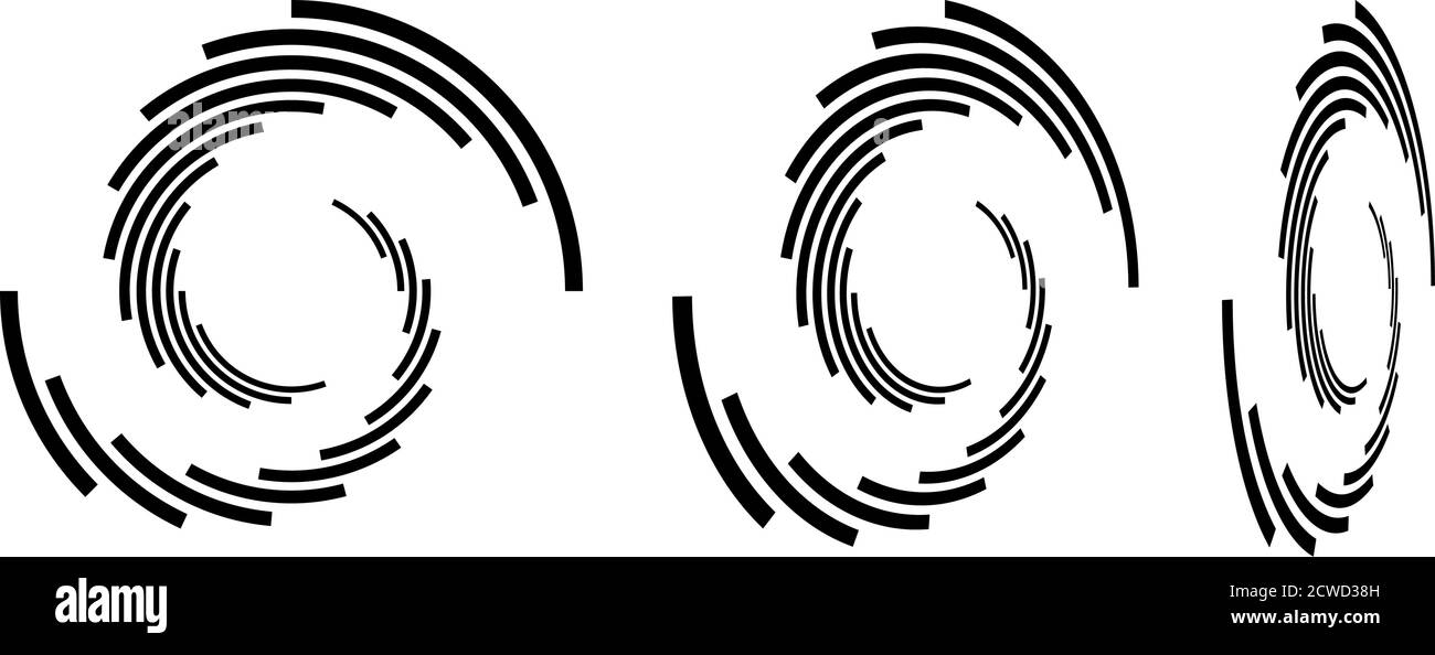 Spirals, swirls, twirls in perspective. Spiral vector illustration ...