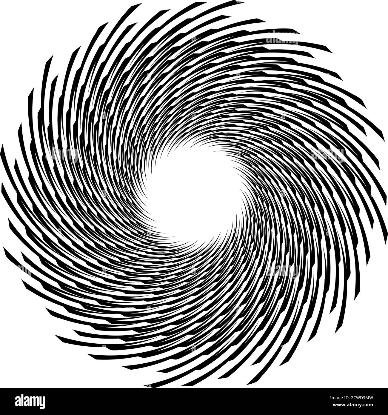 Spiral, twist radial swirl, twirl circular vector illustration. Revolve ...