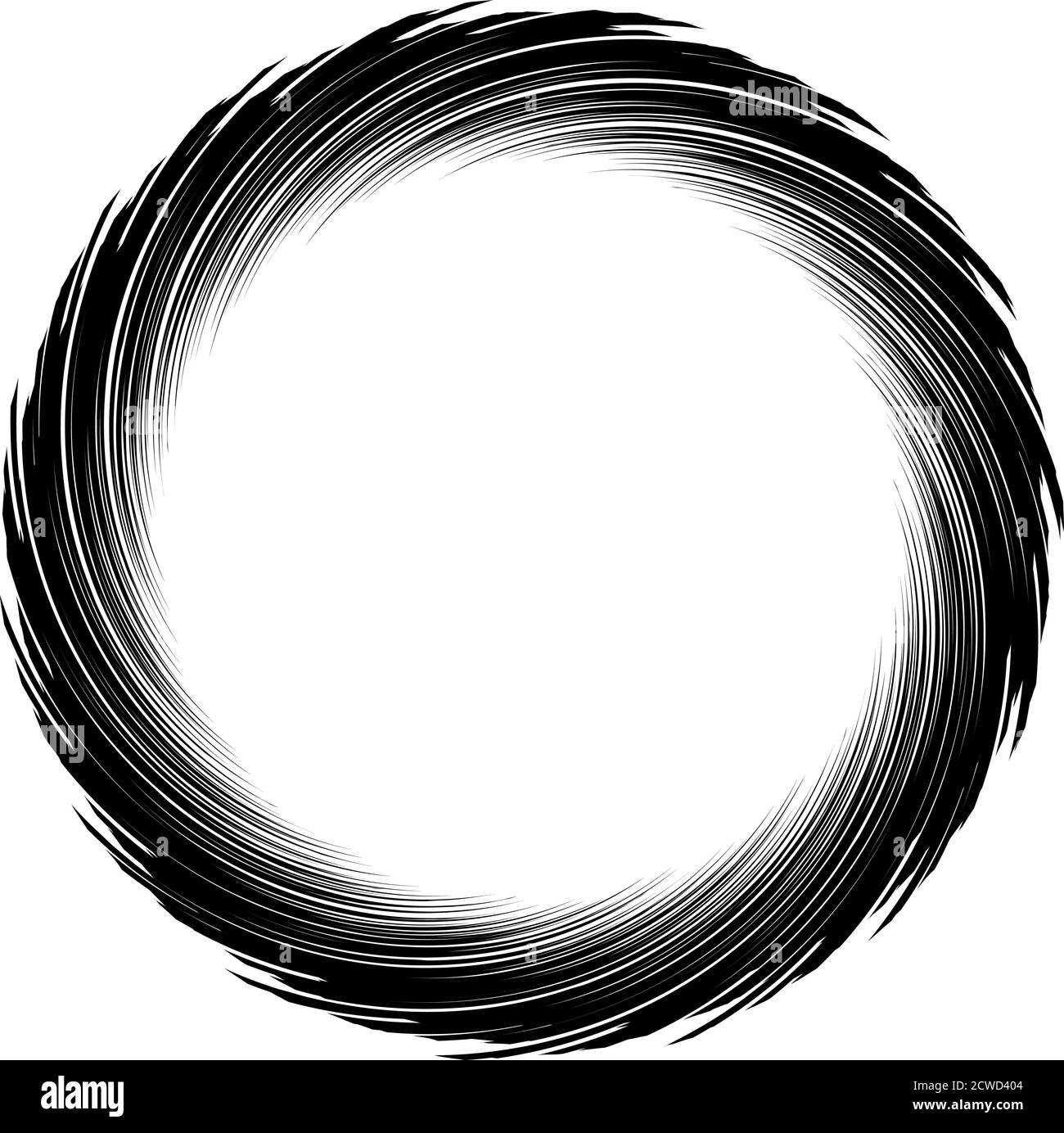 Spiral, twist radial swirl, twirl circular vector illustration. Revolve ...