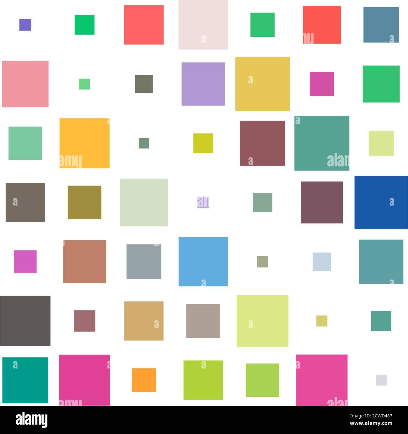 7x7 cube, square geometric arrangement. Square illustration Stock ...