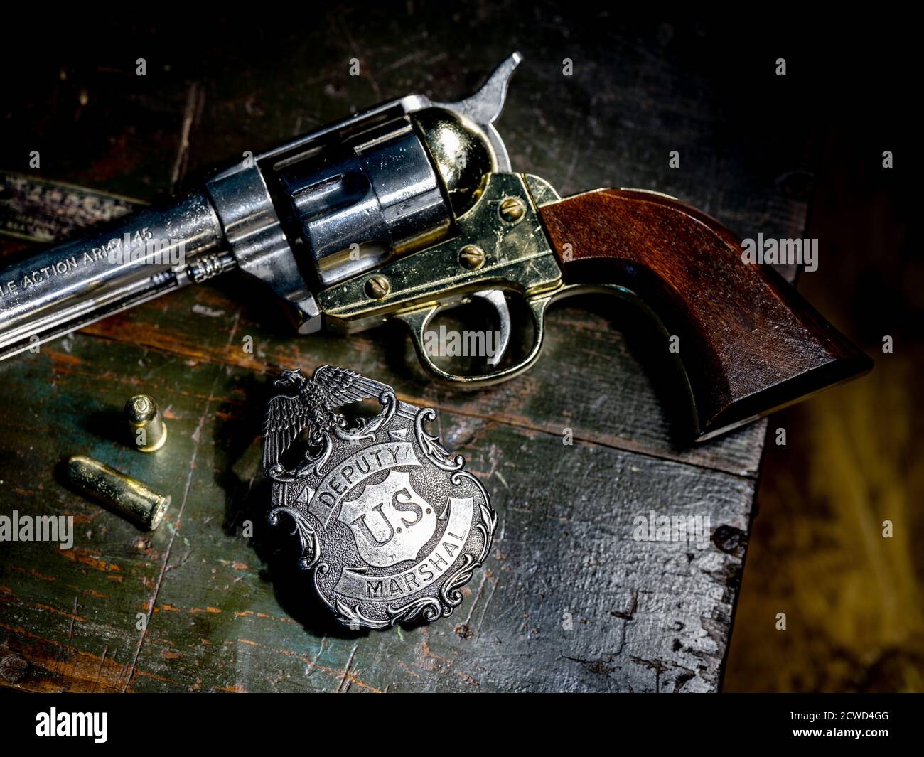 Deputy us marshal badge hi-res stock photography and images - Alamy