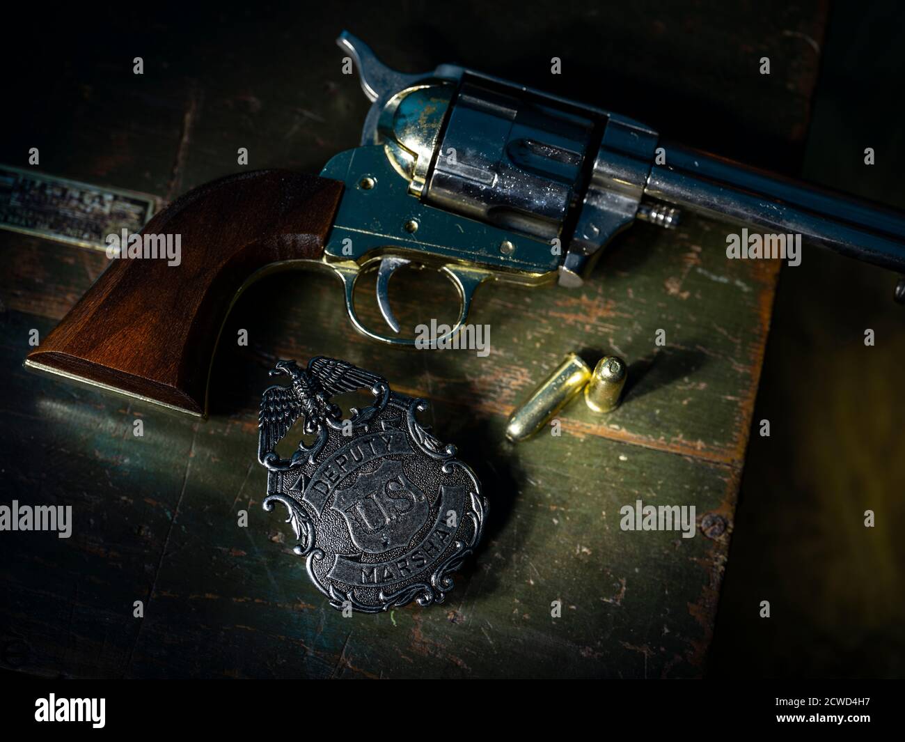 Us marshal gun hi-res stock photography and images - Alamy