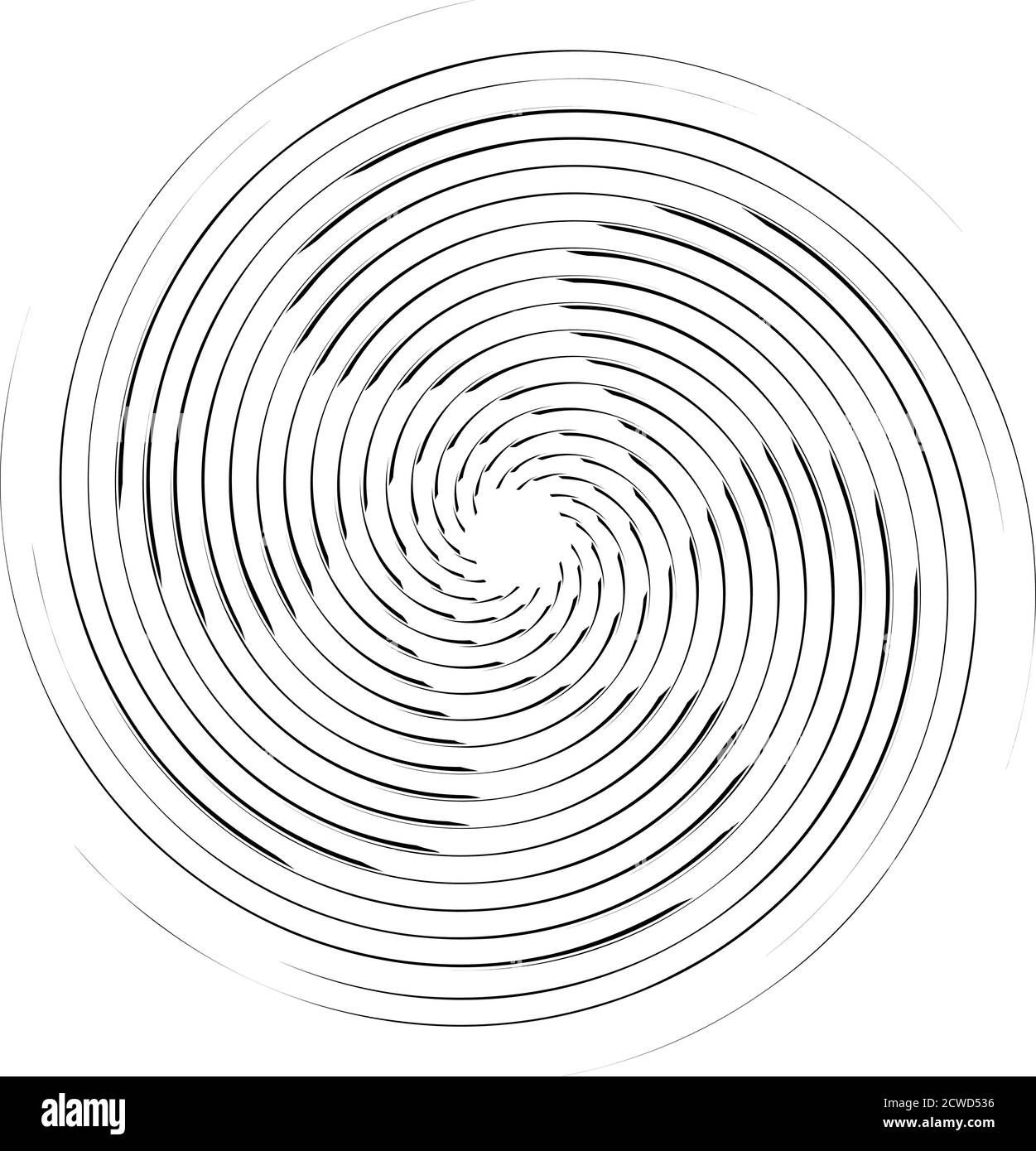 Spiral, twist radial swirl, twirl circular vector illustration. Revolve ...
