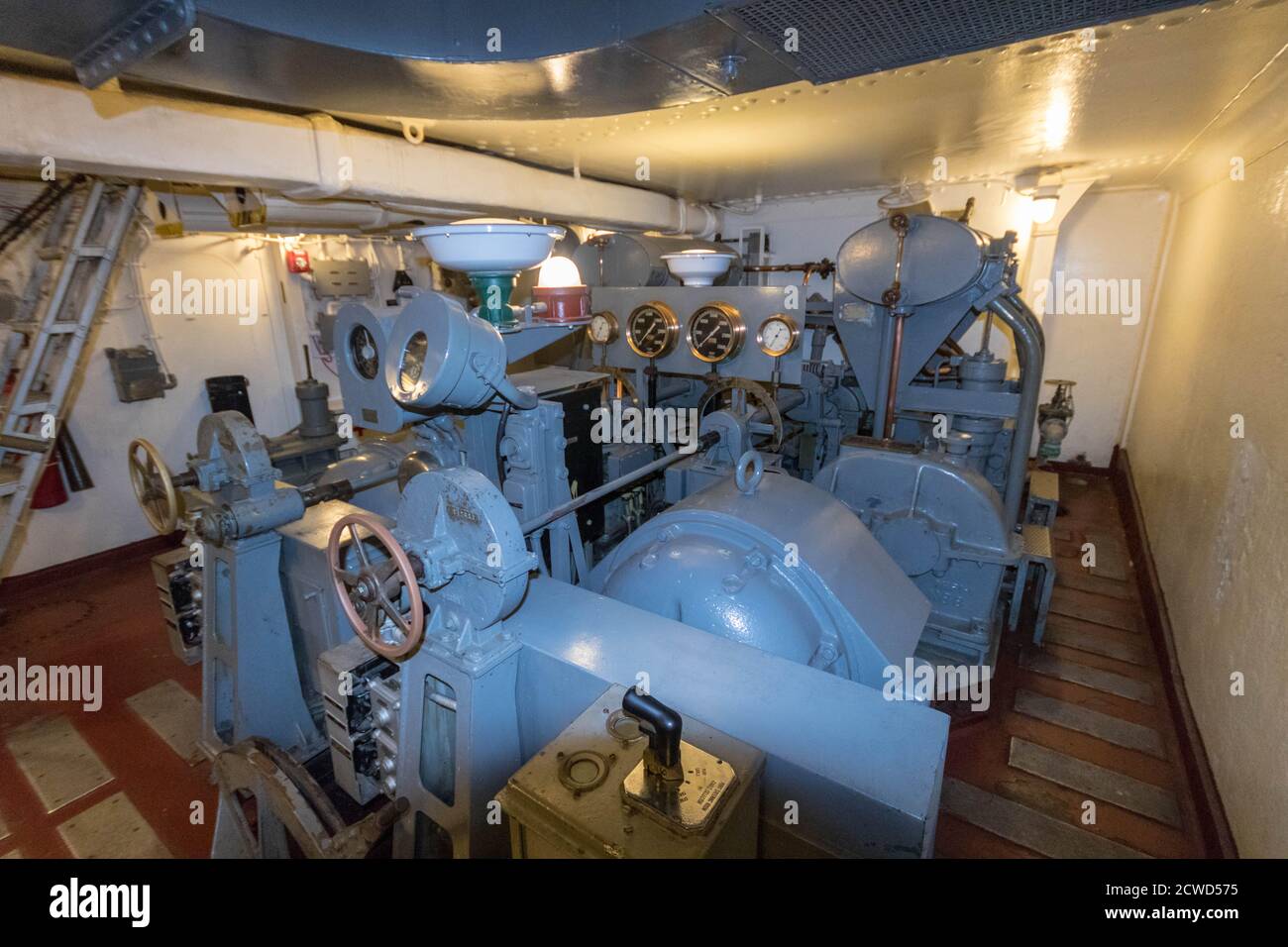 Wilmington, NC USA - February 11 2020 Battleship USS North Carolina ...