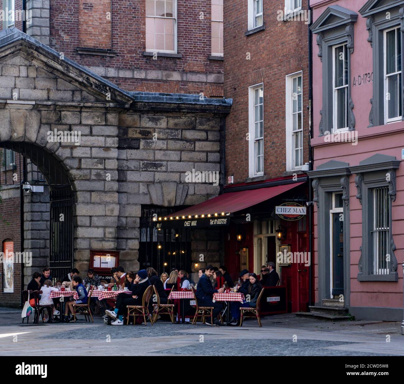 Chez Max, French Restaurant in Palace Street, Dublin, Ireland. It is ...