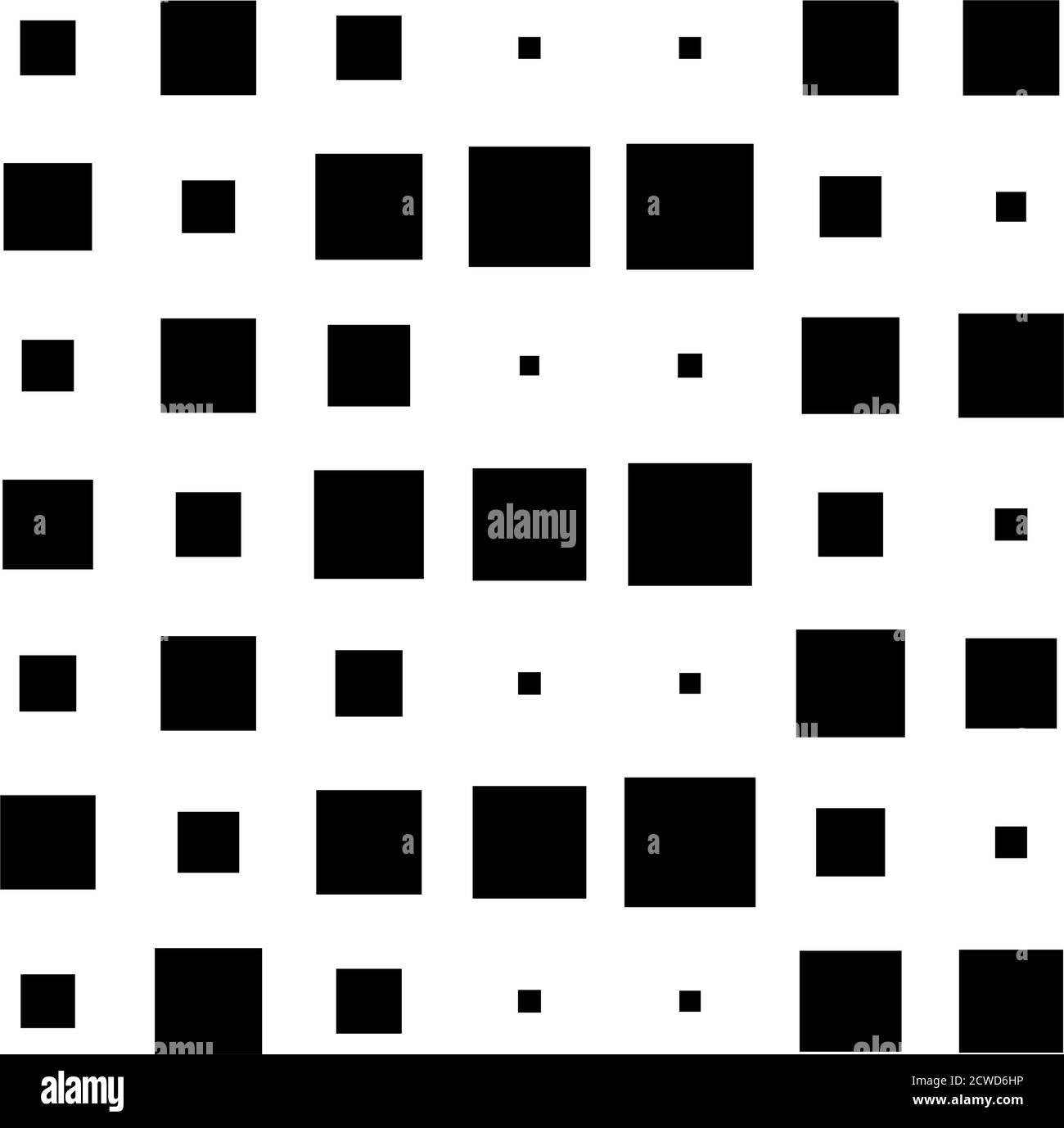 7x7 cube, square geometric arrangement. Square illustration Stock ...