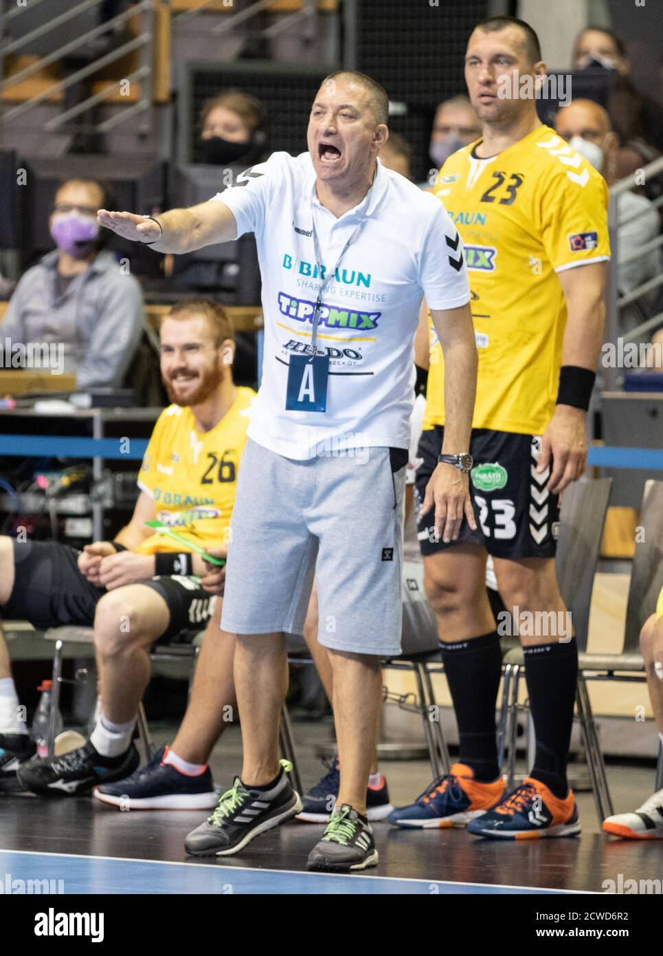 Berlin, Germany. 29th Sep, 2020. Handball: EHF European League, Füchse ...
