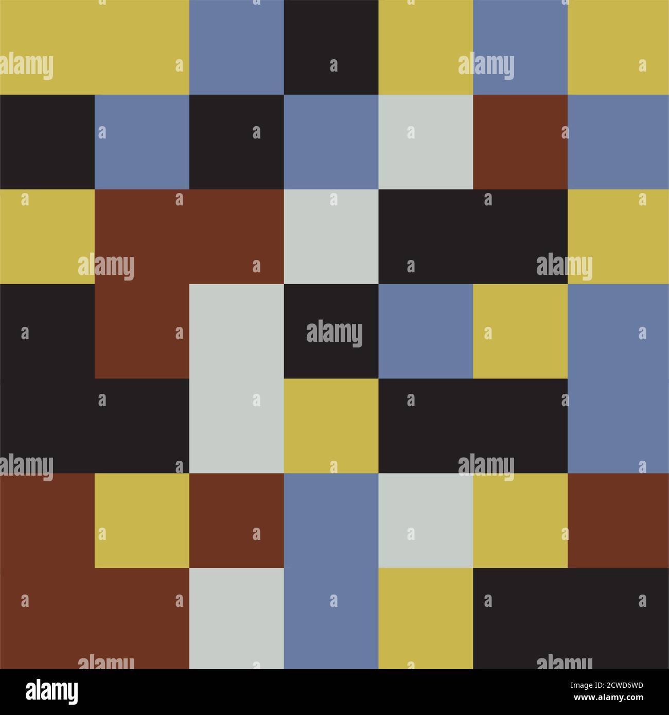 7x7 cube, square geometric arrangement. Square illustration Stock ...