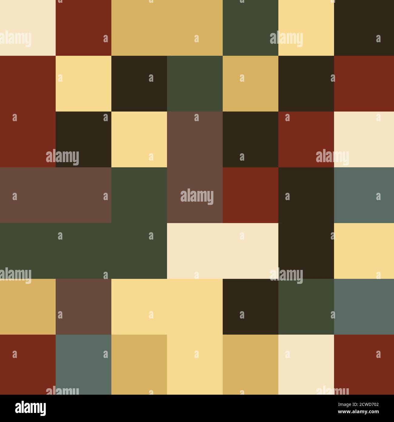 7x7 cube, square geometric arrangement. Square illustration Stock ...