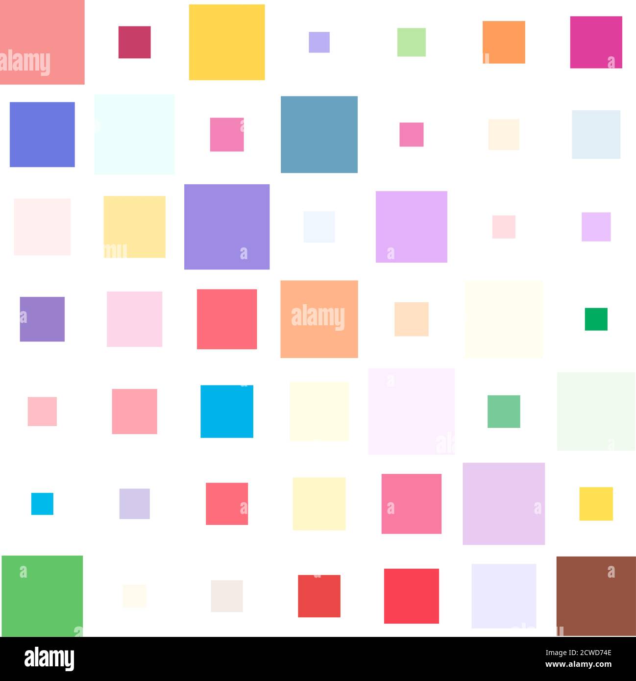 7x7 cube, square geometric arrangement. Square illustration Stock ...