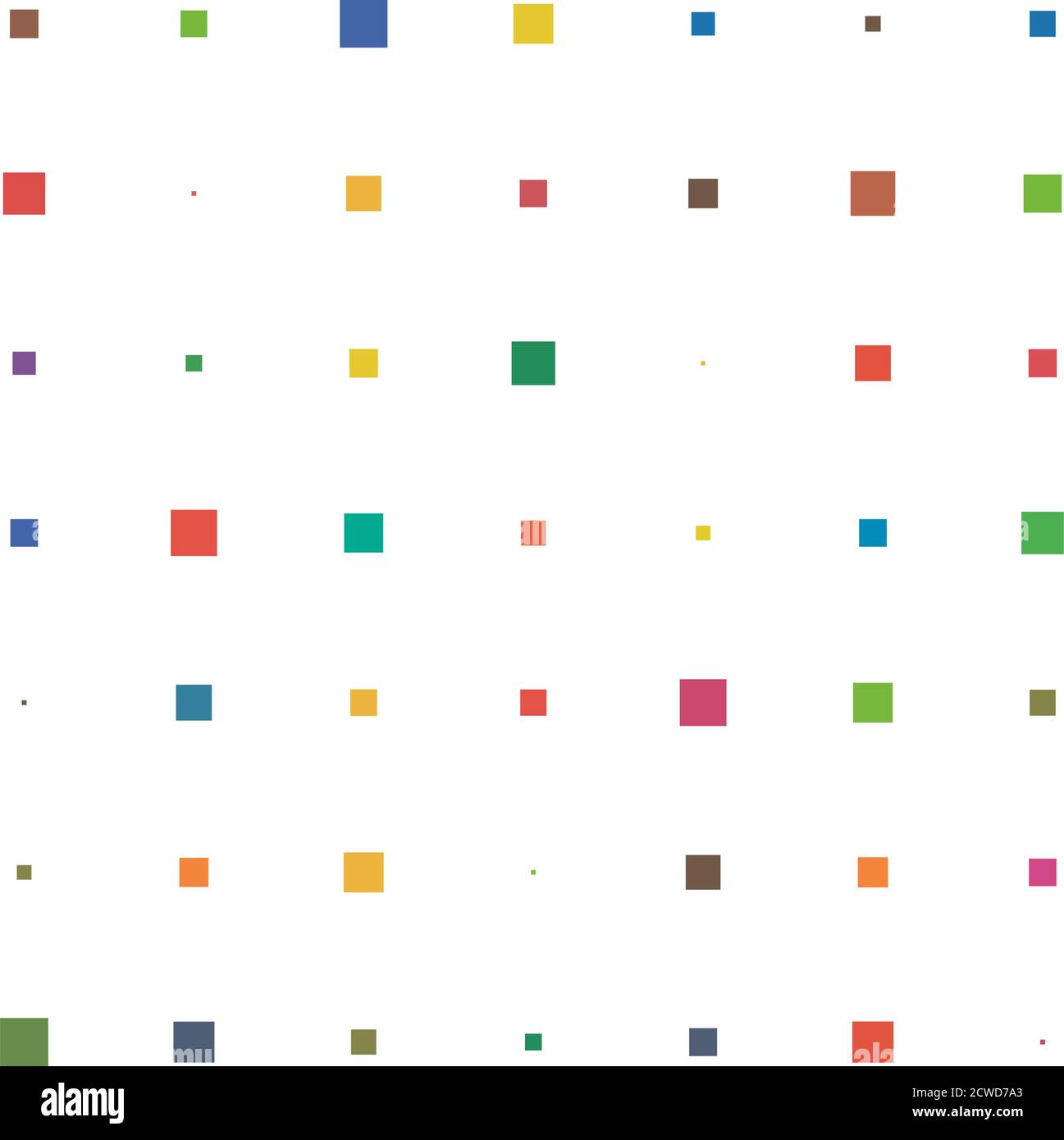 7x7 cube, square geometric arrangement. Square illustration Stock ...