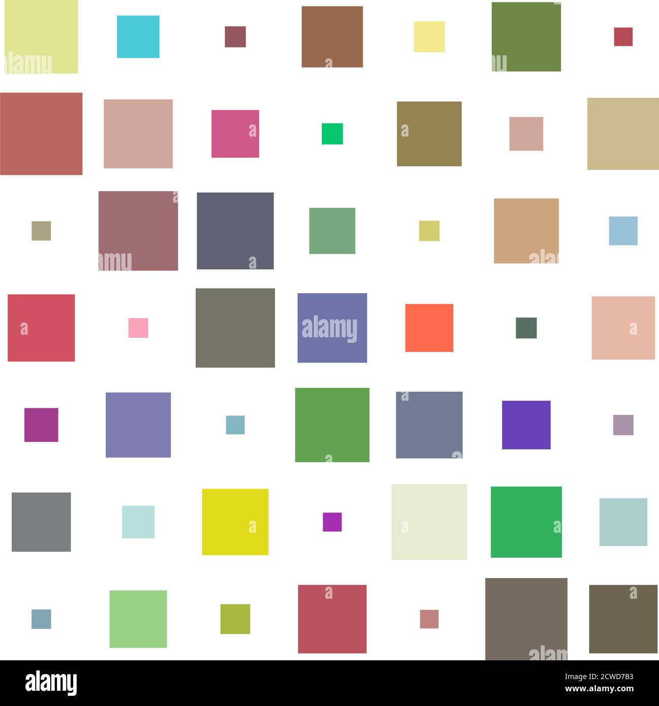 7x7 cube, square geometric arrangement. Square illustration Stock ...