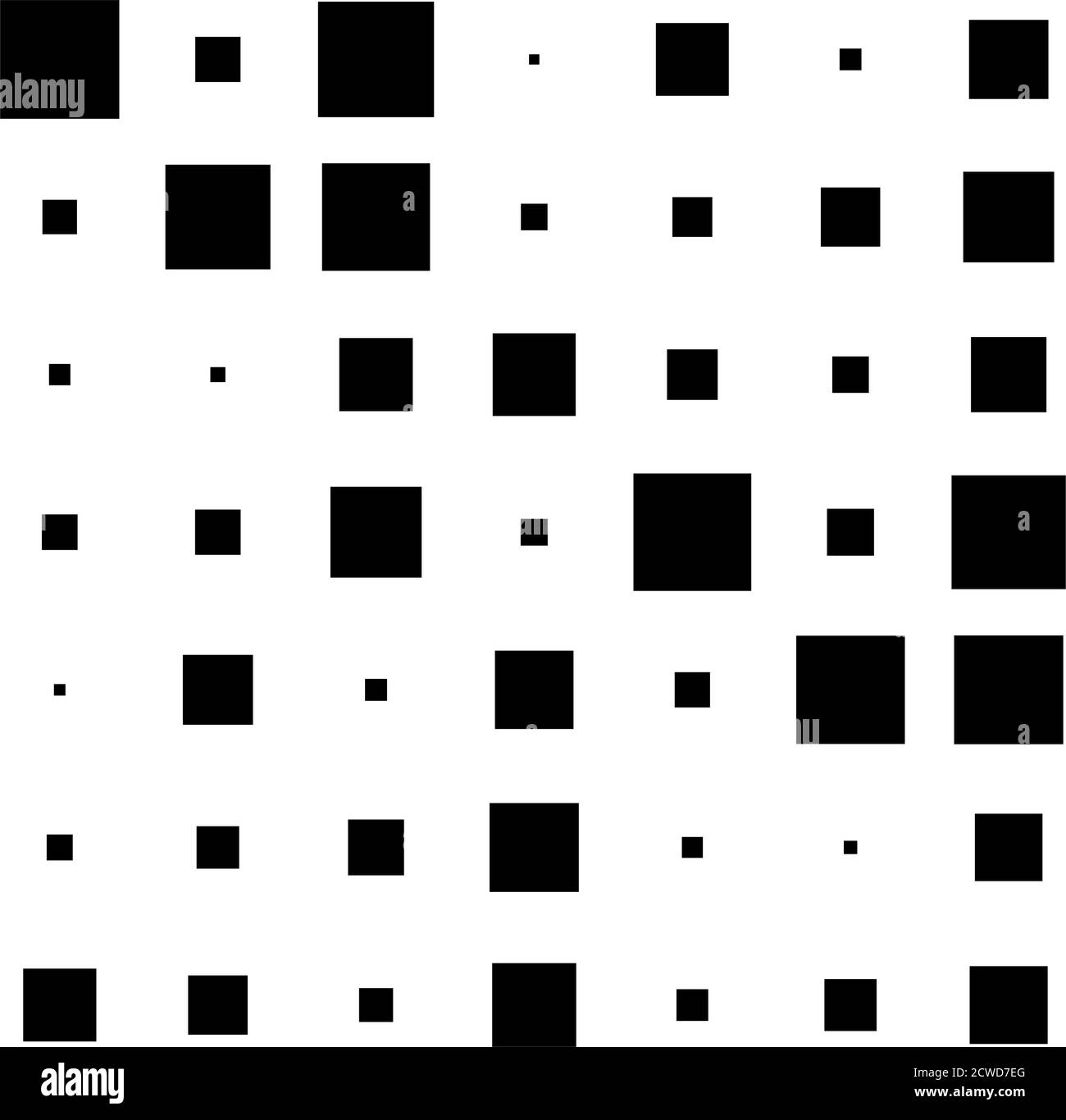 7x7 cube, square geometric arrangement. Square illustration Stock ...