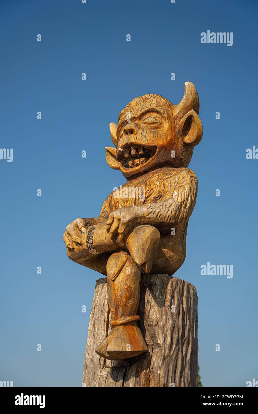Two demonic figures High Resolution Stock Photography and Images - Alamy