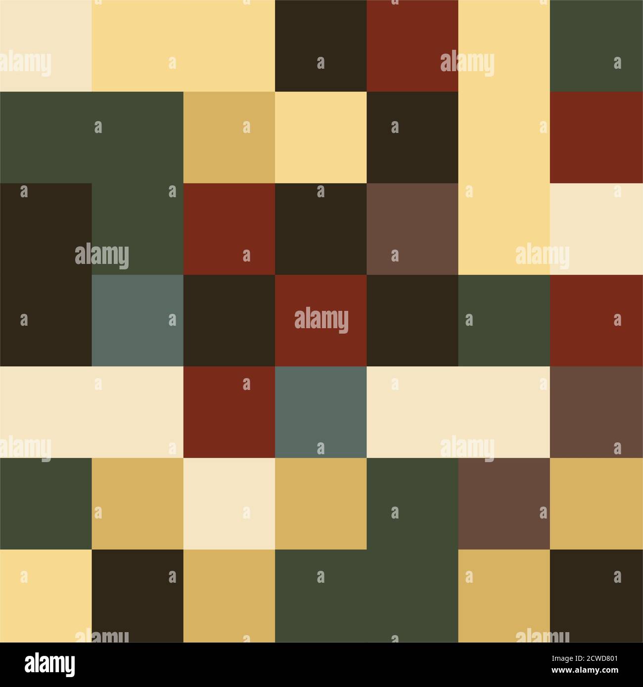 7x7 cube, square geometric arrangement. Square illustration Stock ...