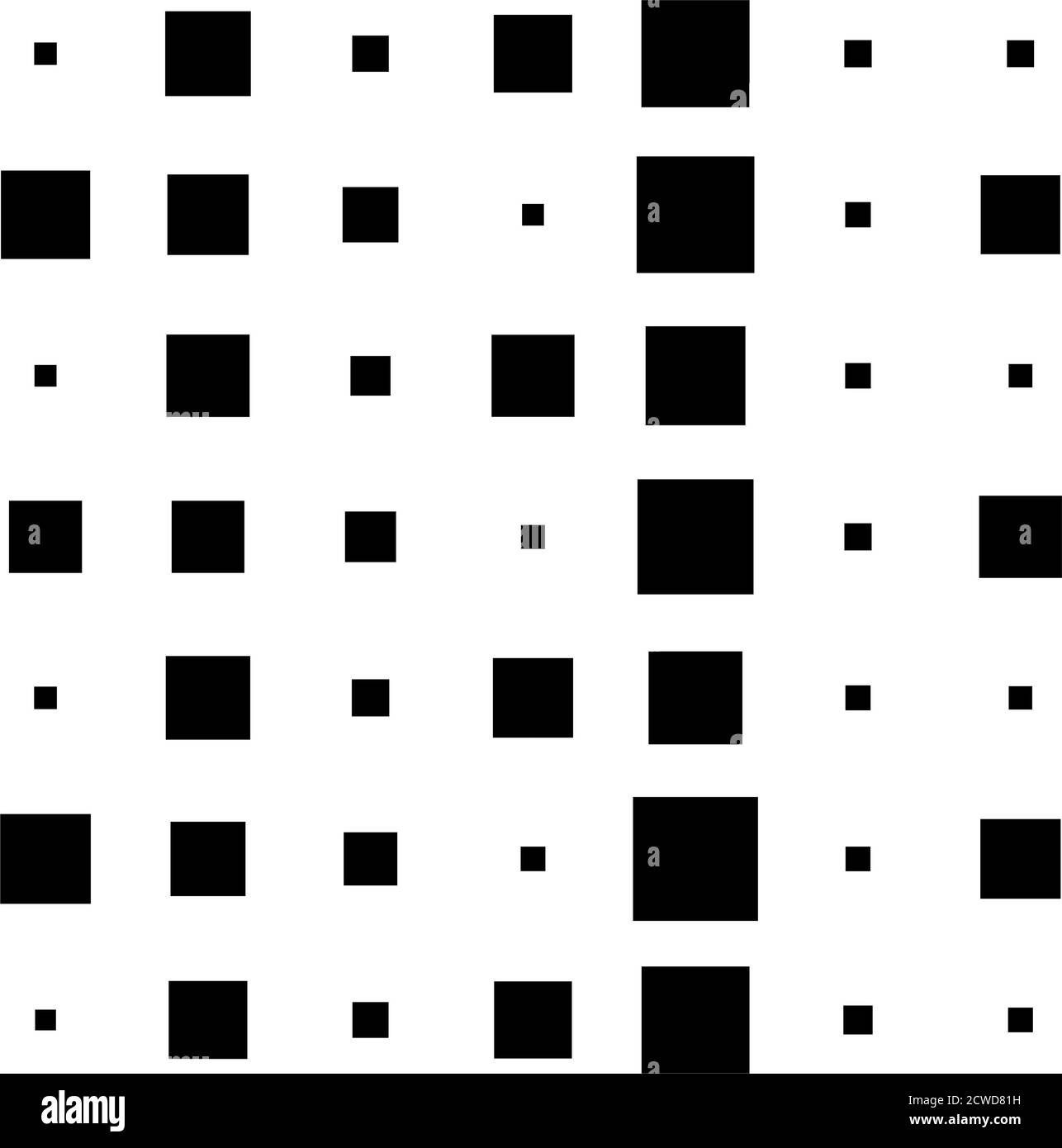 7x7 cube, square geometric arrangement. Square illustration Stock ...