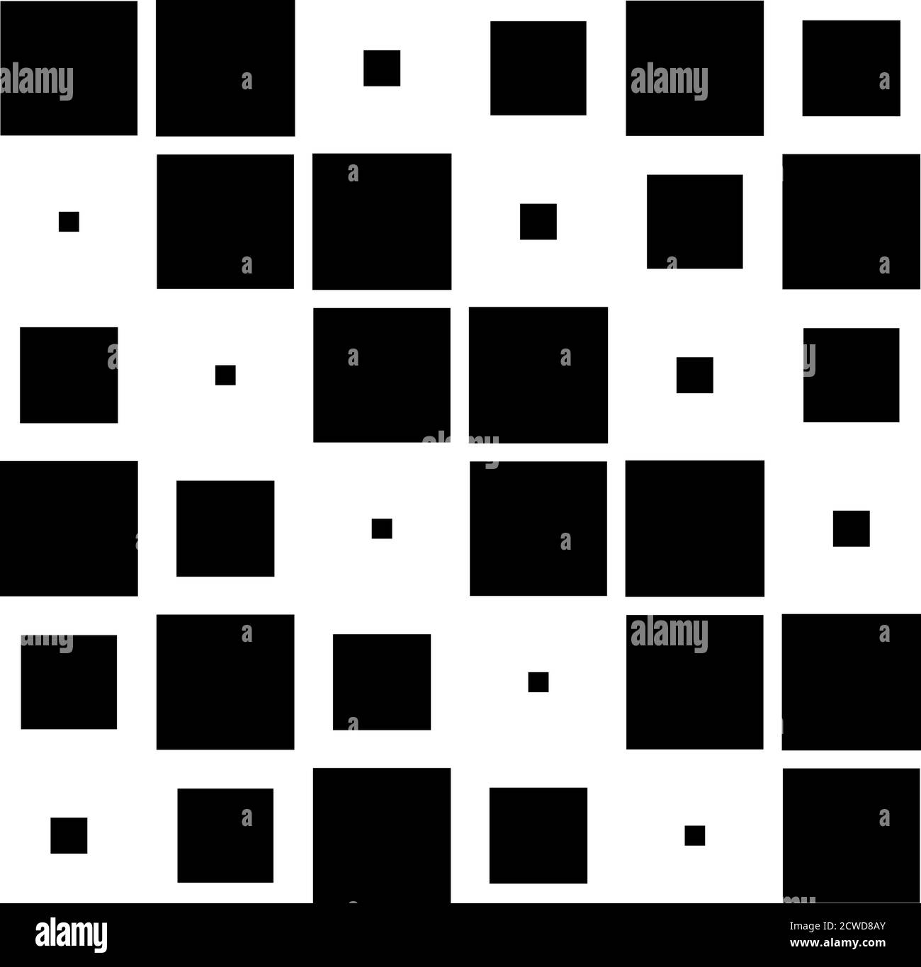 6x6 cube, square geometric arrangement. Square illustration Stock ...