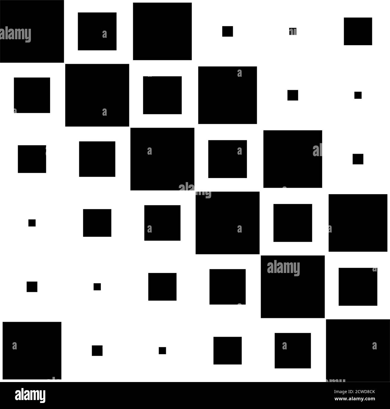 6x6 cube, square geometric arrangement. Square illustration Stock ...
