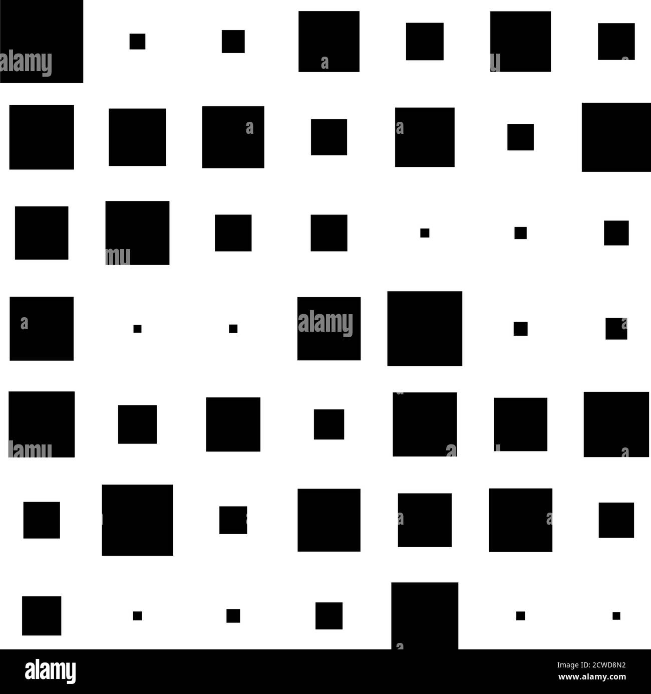 7x7 cube, square geometric arrangement. Square illustration Stock ...