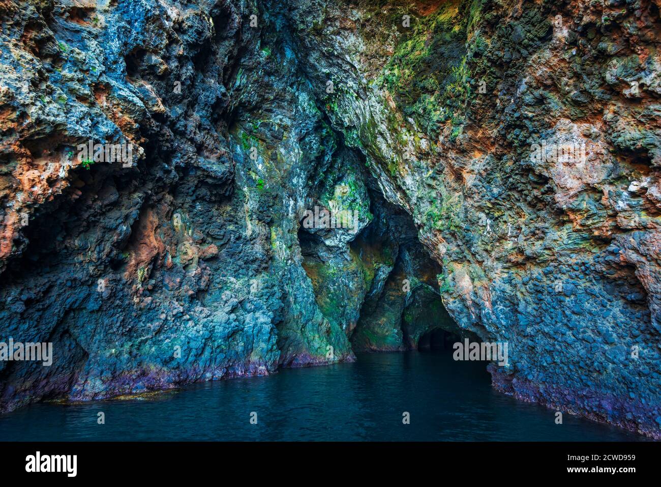Painted Cave, Santa Cruz Island, Channel Islands National Park ...