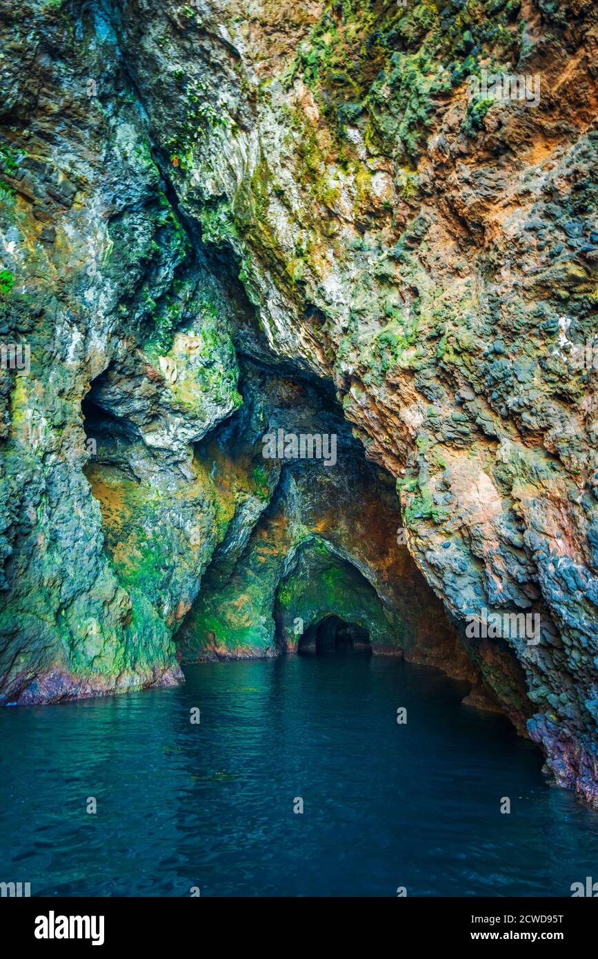 Painted Cave, Santa Cruz Island, Channel Islands National Park ...