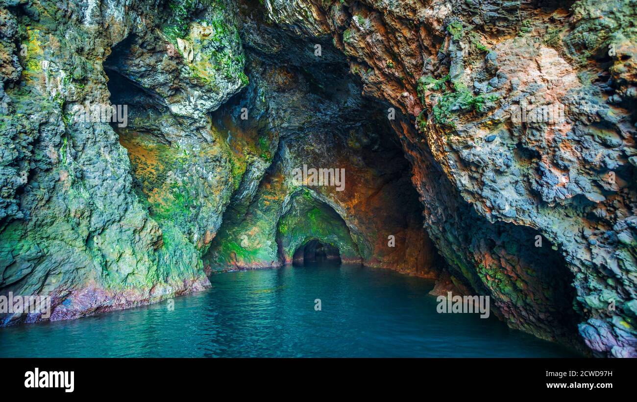 Painted Cave, Santa Cruz Island, Channel Islands National Park ...