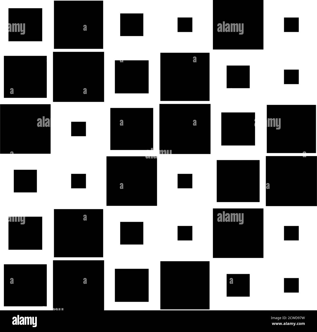 6x6 cube, square geometric arrangement. Square illustration Stock ...