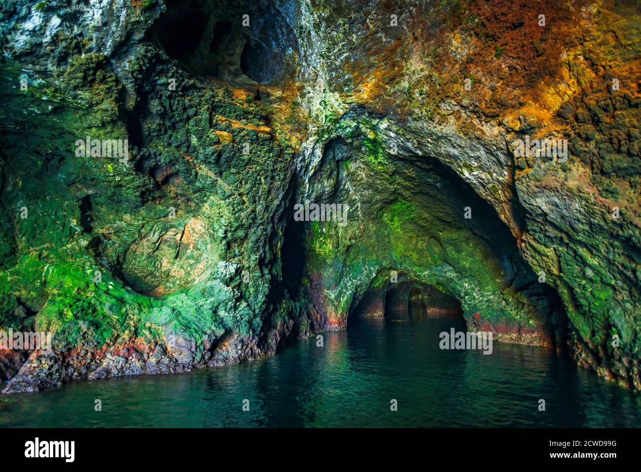 Santa cruz island painted cave hi-res stock photography and images - Alamy