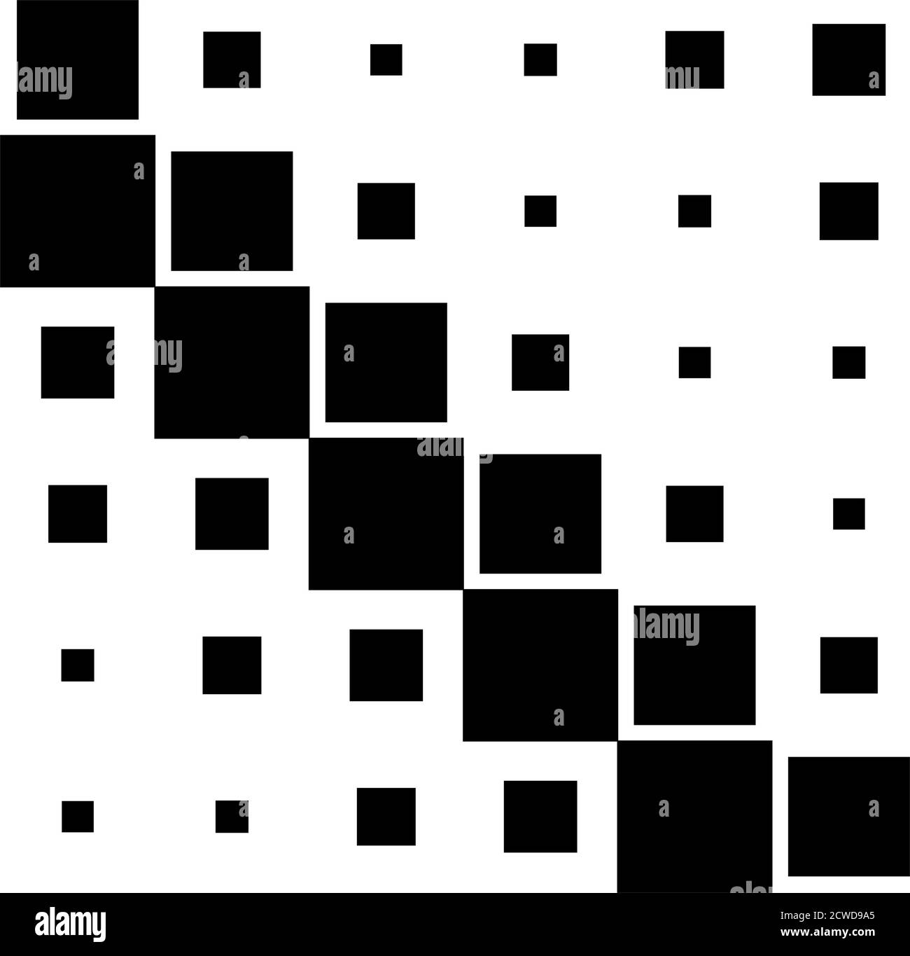 6x6 cube, square geometric arrangement. Square illustration Stock ...