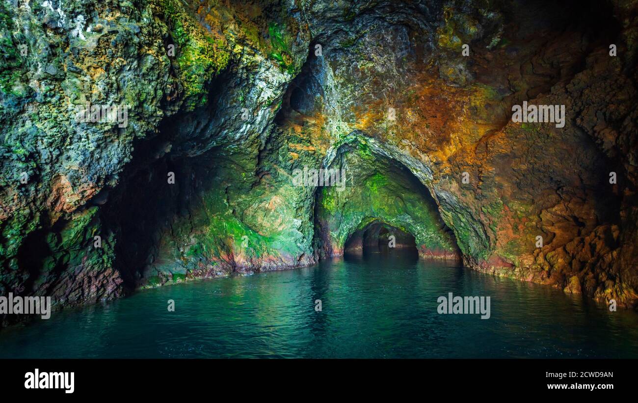 Painted Cave, Santa Cruz Island, Channel Islands National Park ...