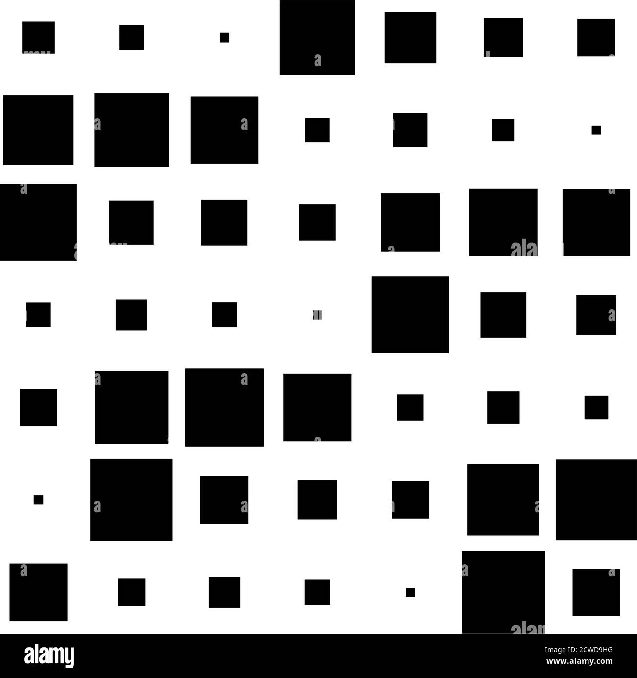 7x7 cube, square geometric arrangement. Square illustration Stock ...