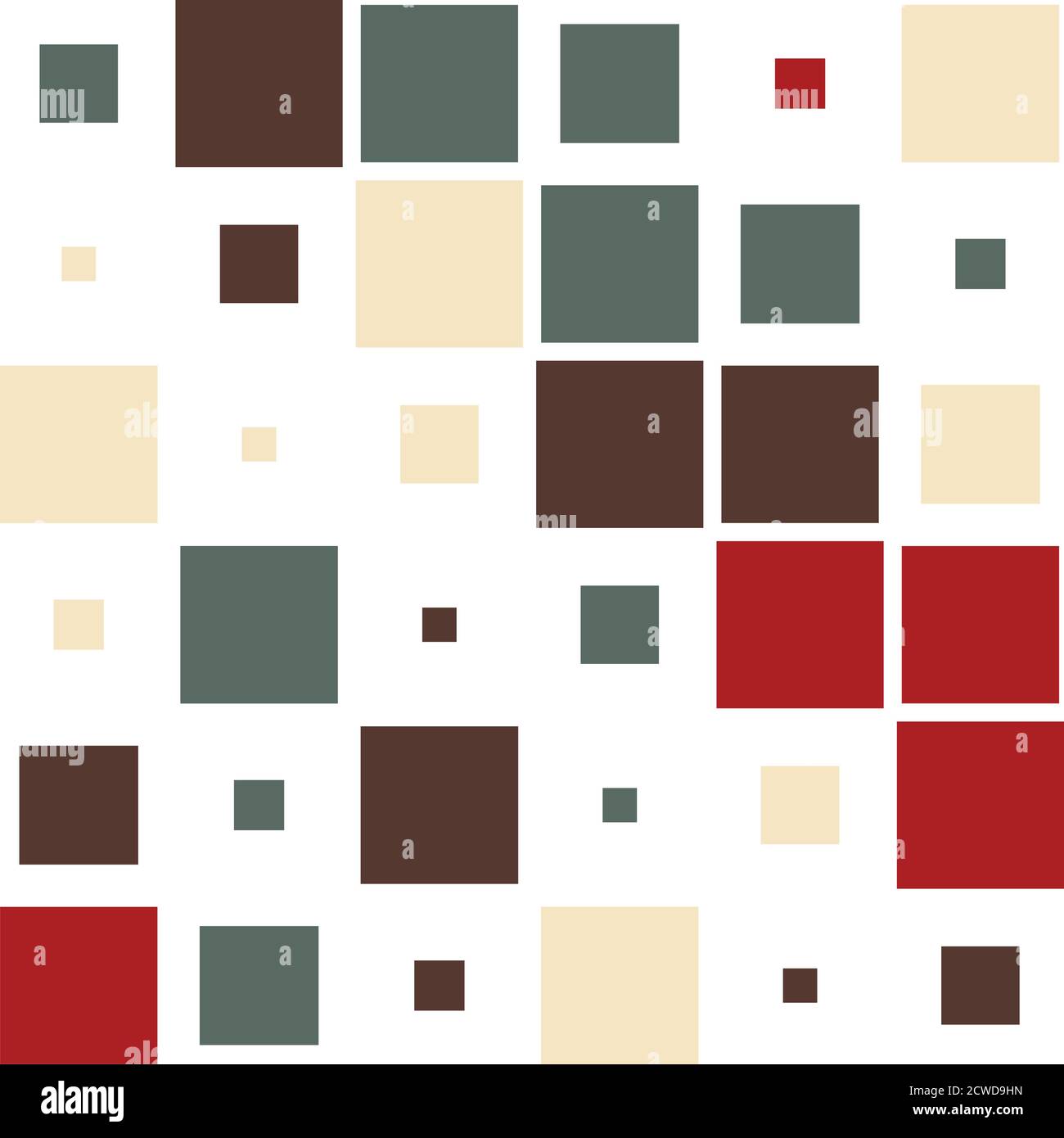 6x6 cube, square geometric arrangement. Square illustration Stock ...