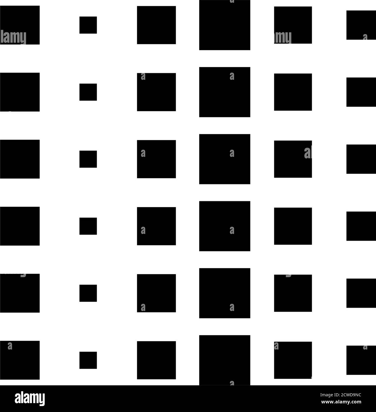 6x6 cube, square geometric arrangement. Square illustration Stock ...