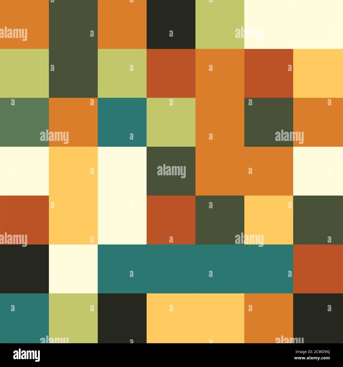 7x7 cube, square geometric arrangement. Square illustration Stock ...