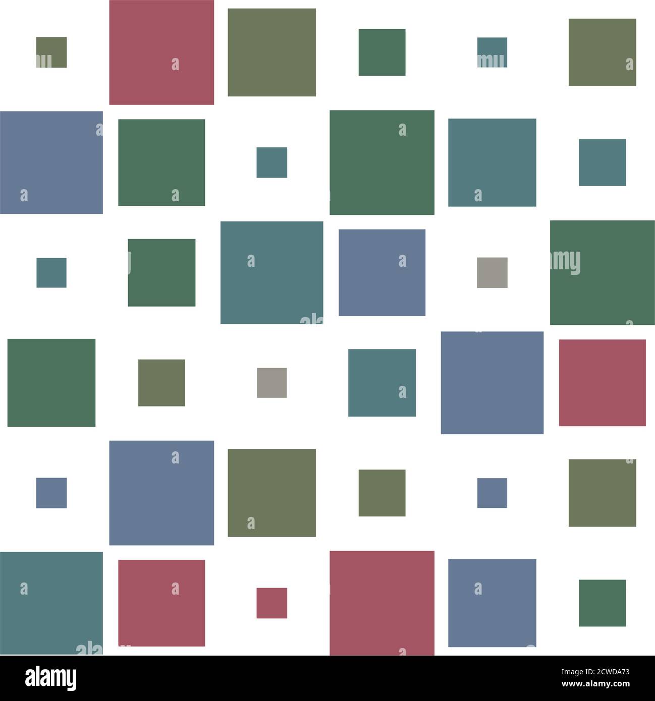 6x6 cube, square geometric arrangement. Square illustration Stock ...