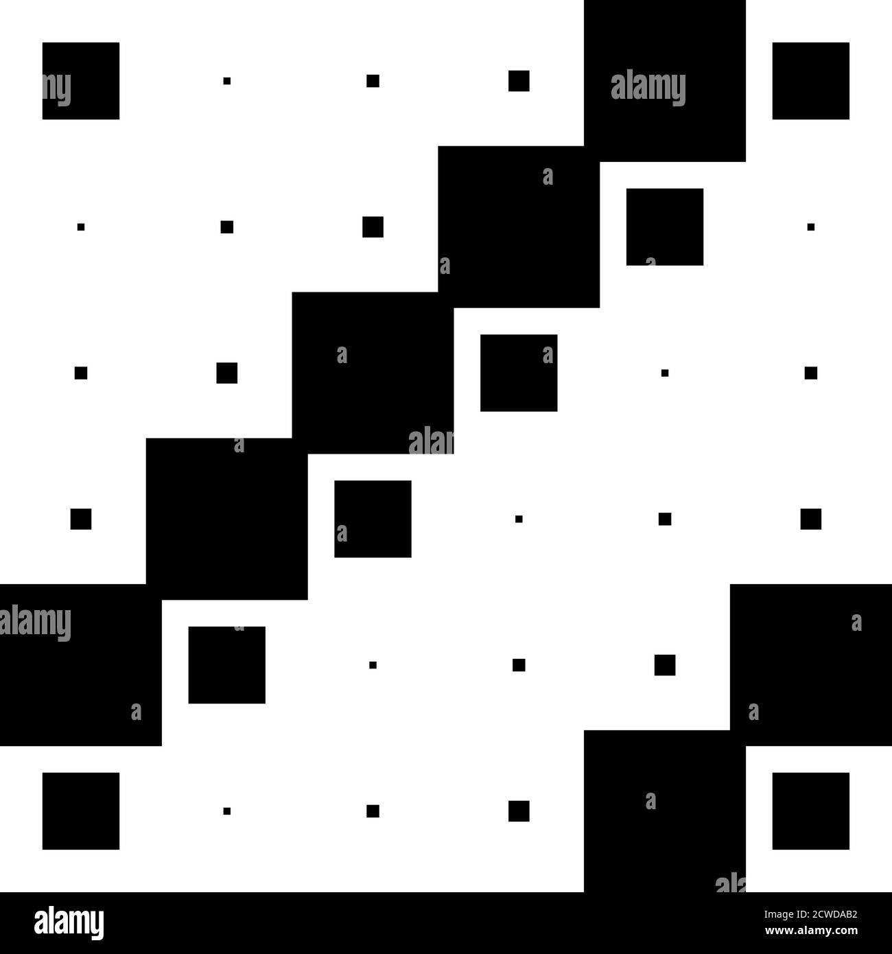 6x6 cube, square geometric arrangement. Square illustration Stock ...